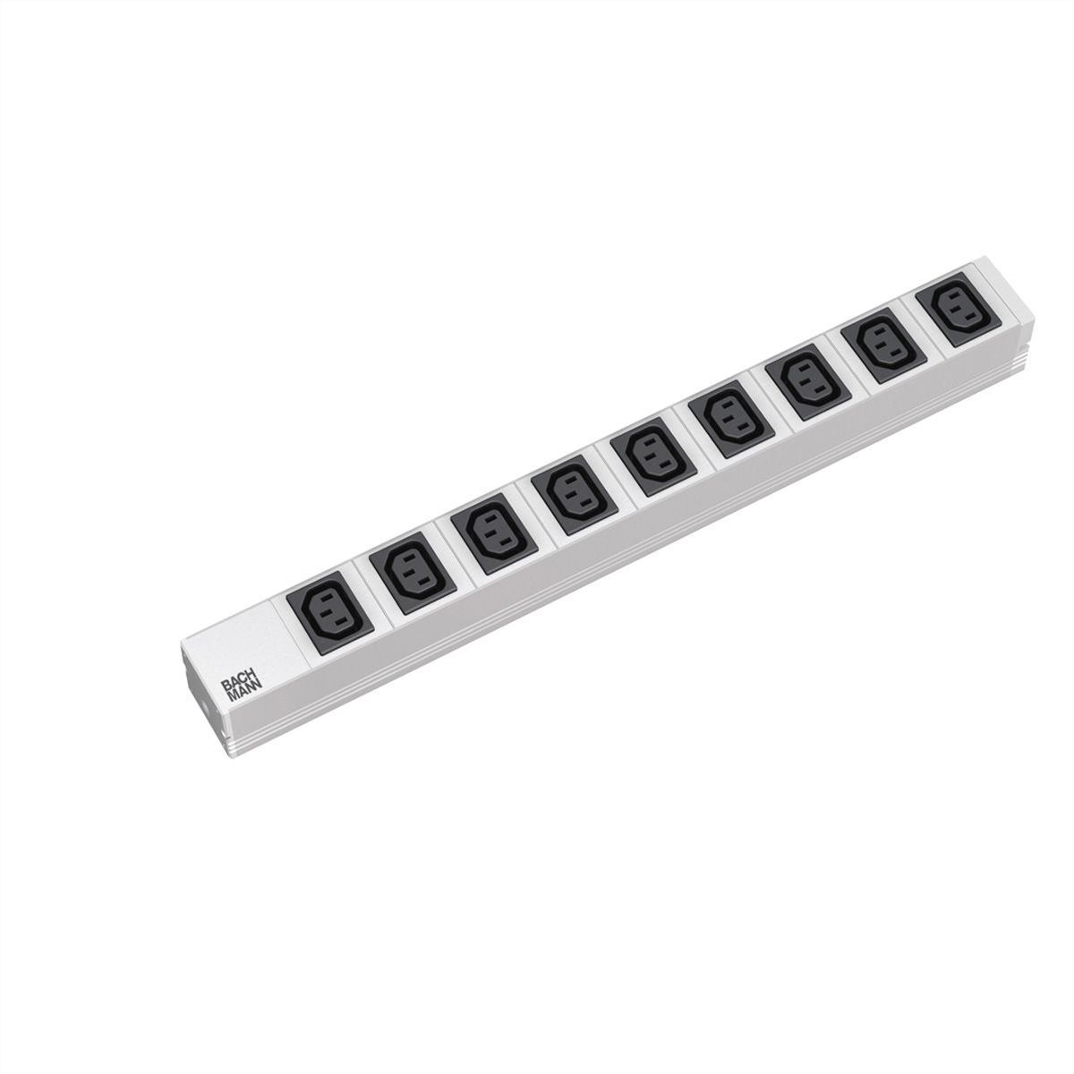 BACHMANN 19" stekkerdoos, 9x C13 stopcontacten, C20 stekker - SECOMP ...