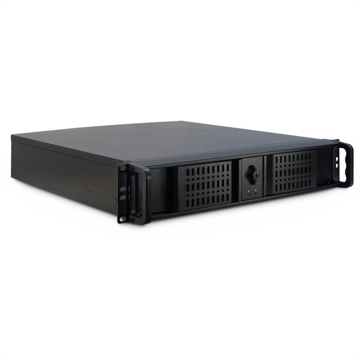 19" Industrial Rack-Mount Server Chassis, 2UH, short, IPC 2U 2098-SK ...