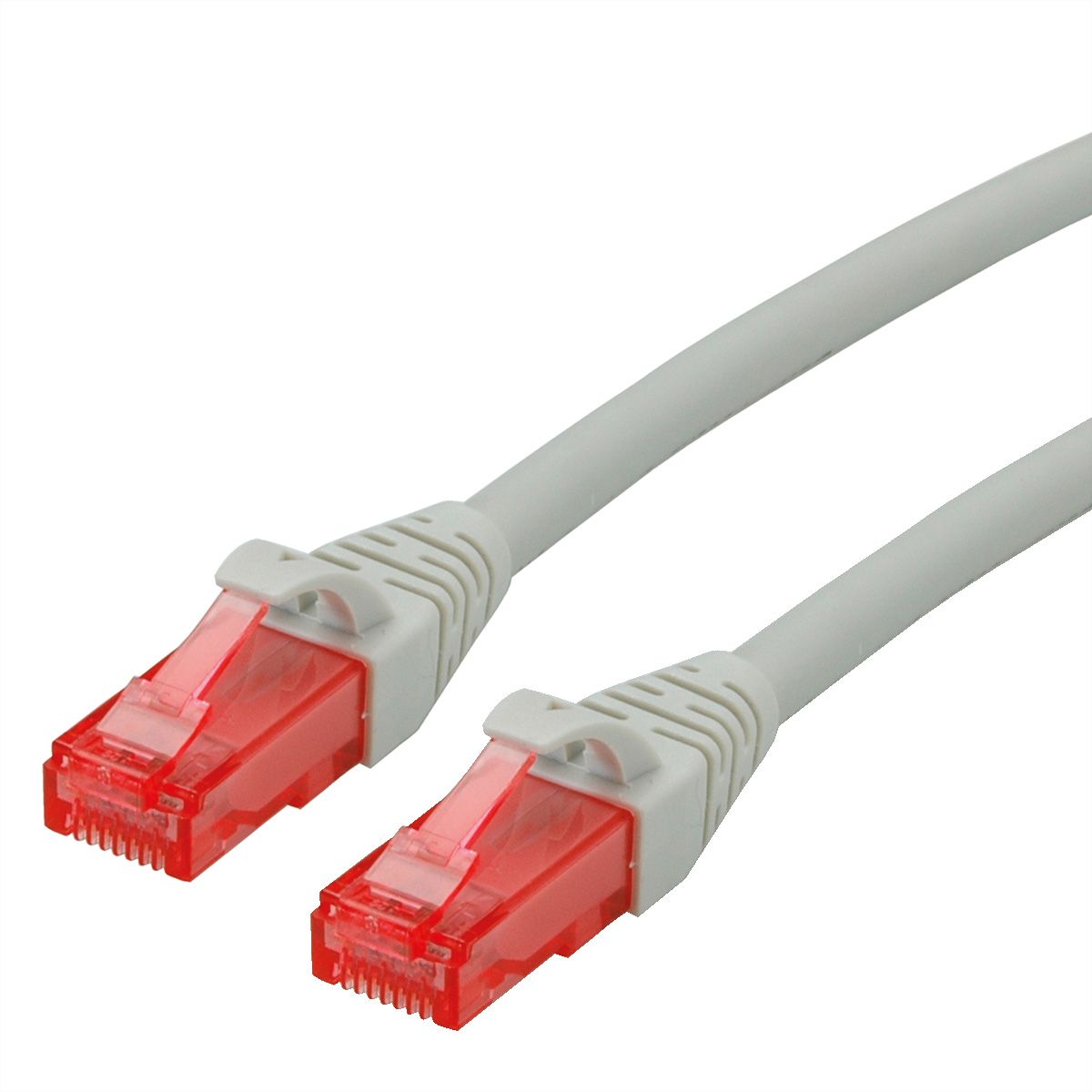 ROLINE UTP Cable Cat.6 Component Level, LSOH, grey, 2 m - SECOMP ...