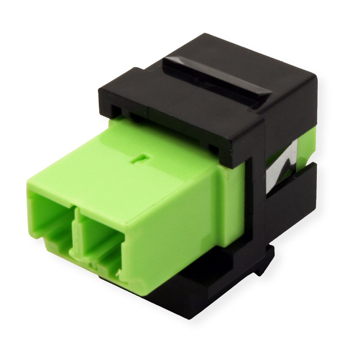 ROLINE Fiber Optic Keystone Jack, LC/LC Duplex, Multimode, OM5 - SECOMP ...