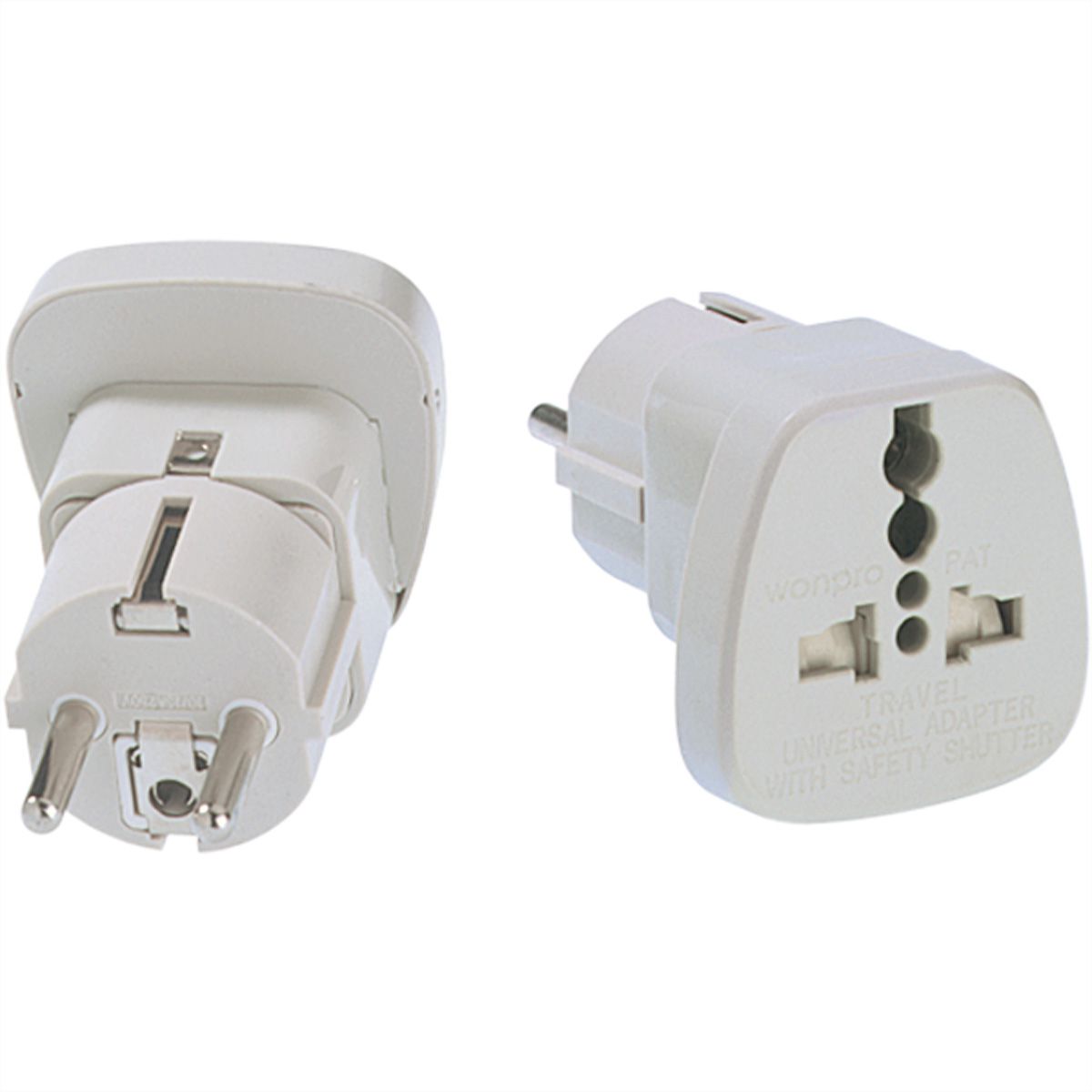 BACHMANN mains plug adapter, Safety plug-worldwide - SECOMP Nederland GmbH