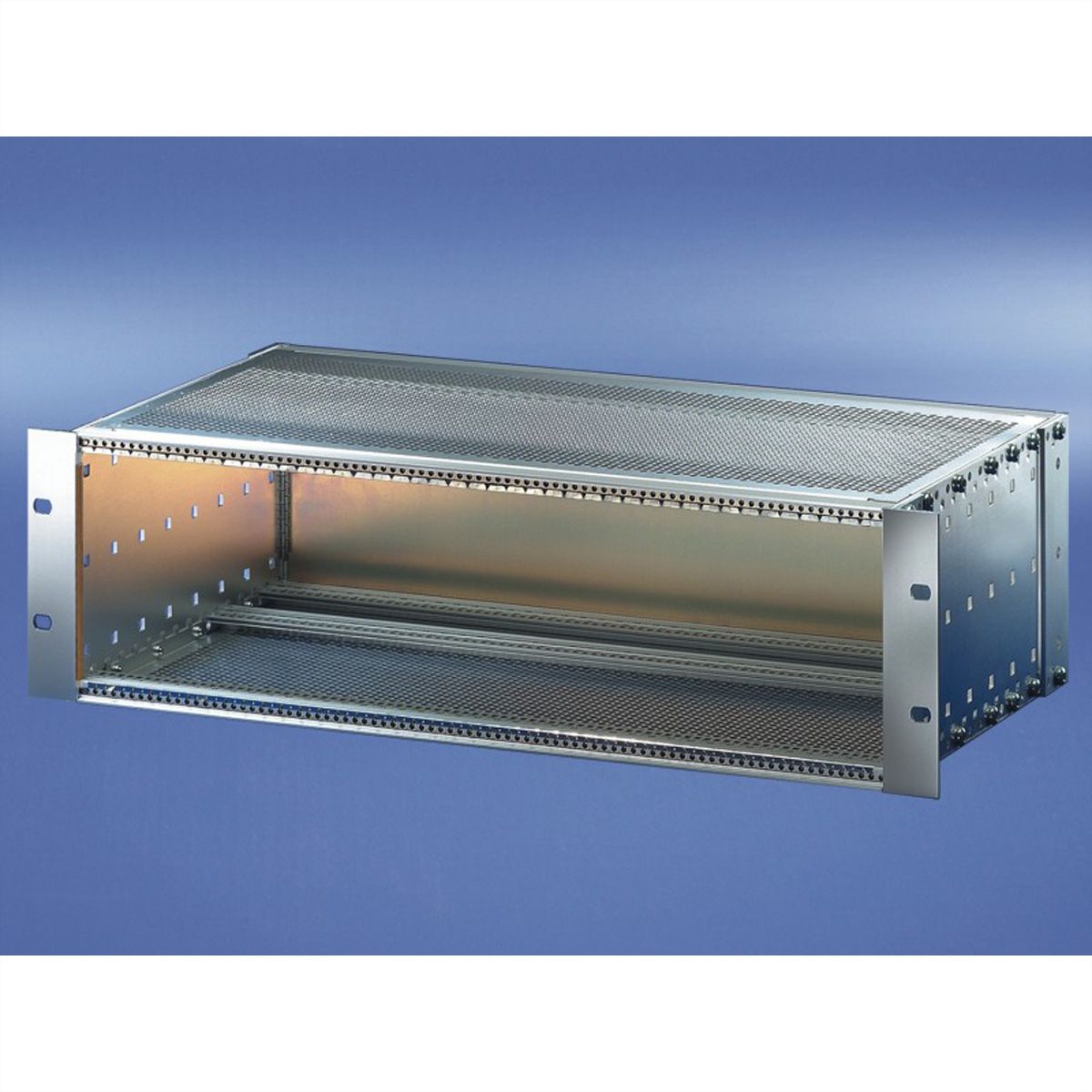 SCHROFF EuropacPRO 19" Subrack Kit for Backplane, Shielded, 3 U, 415 mm ...