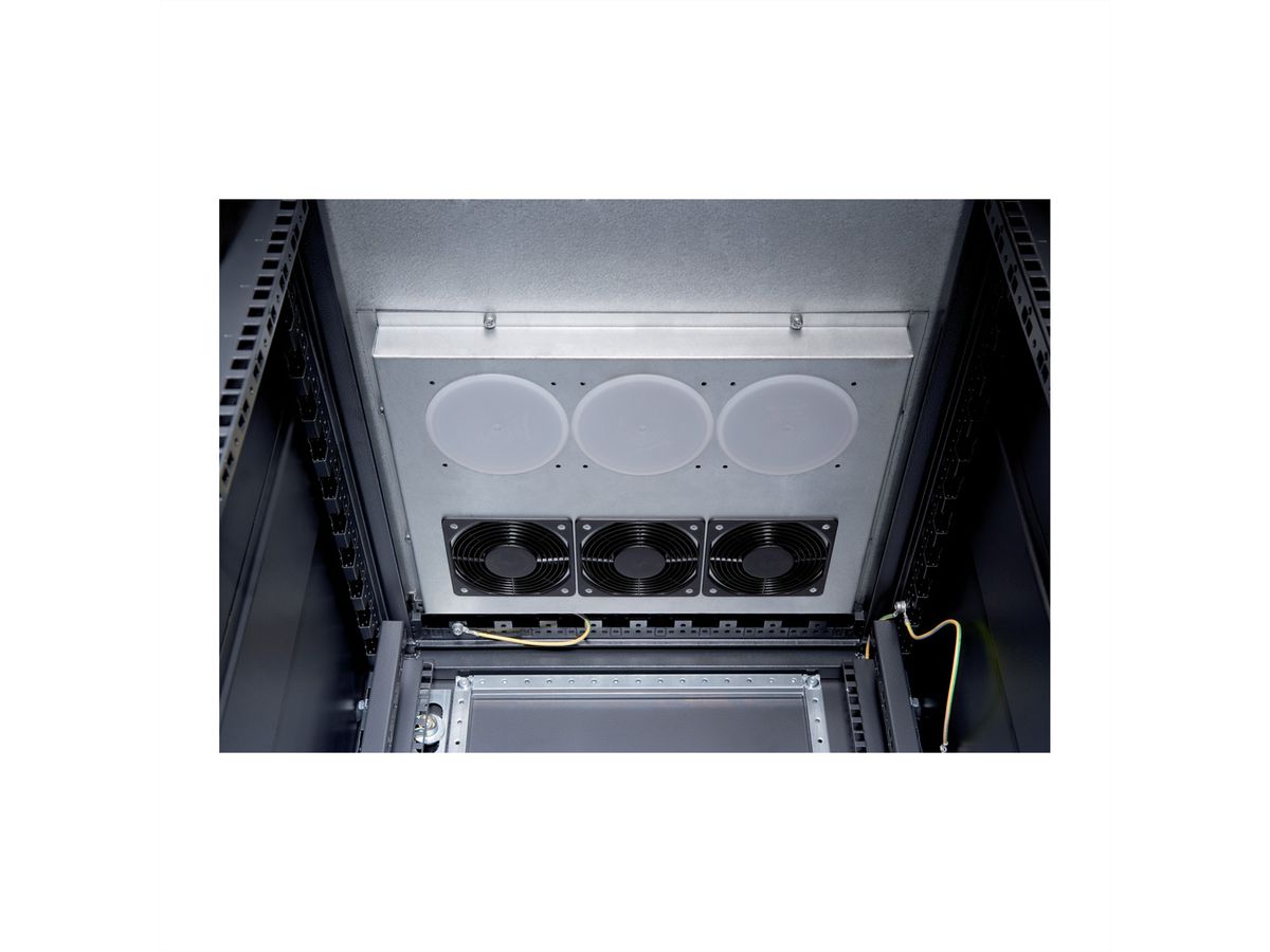 SCHROFF Varistar Raised Top Cover, EMC, With Fans, 600W 1000D - SECOMP ...