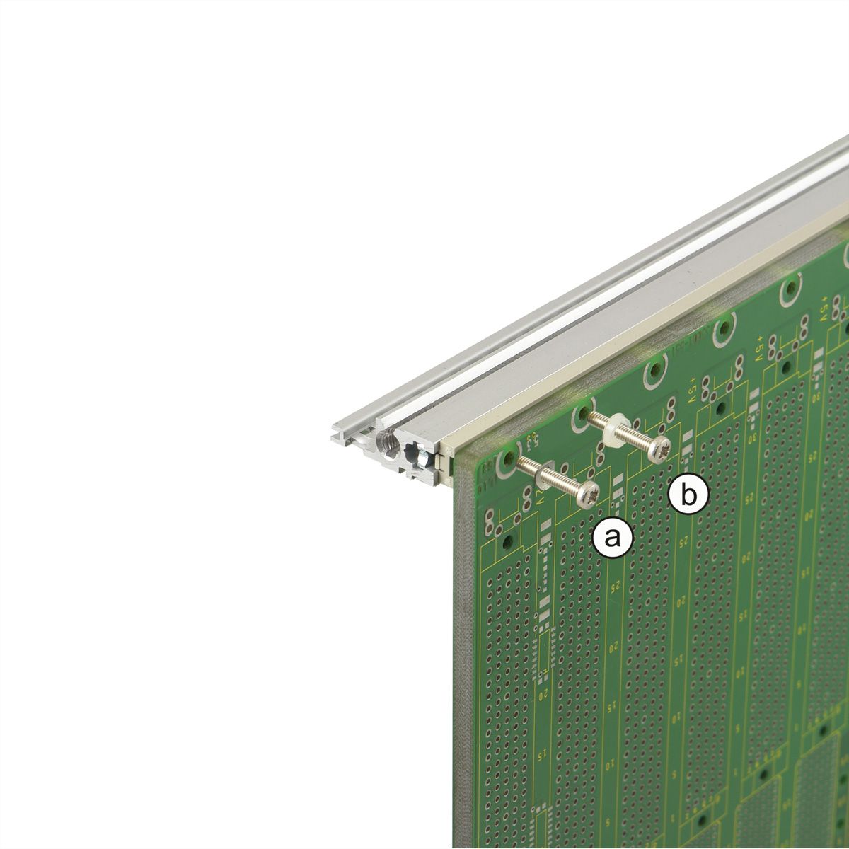 SCHROFF VME64x Backplane, 6 U, 10 Slot With P0 - SECOMP Nederland GmbH