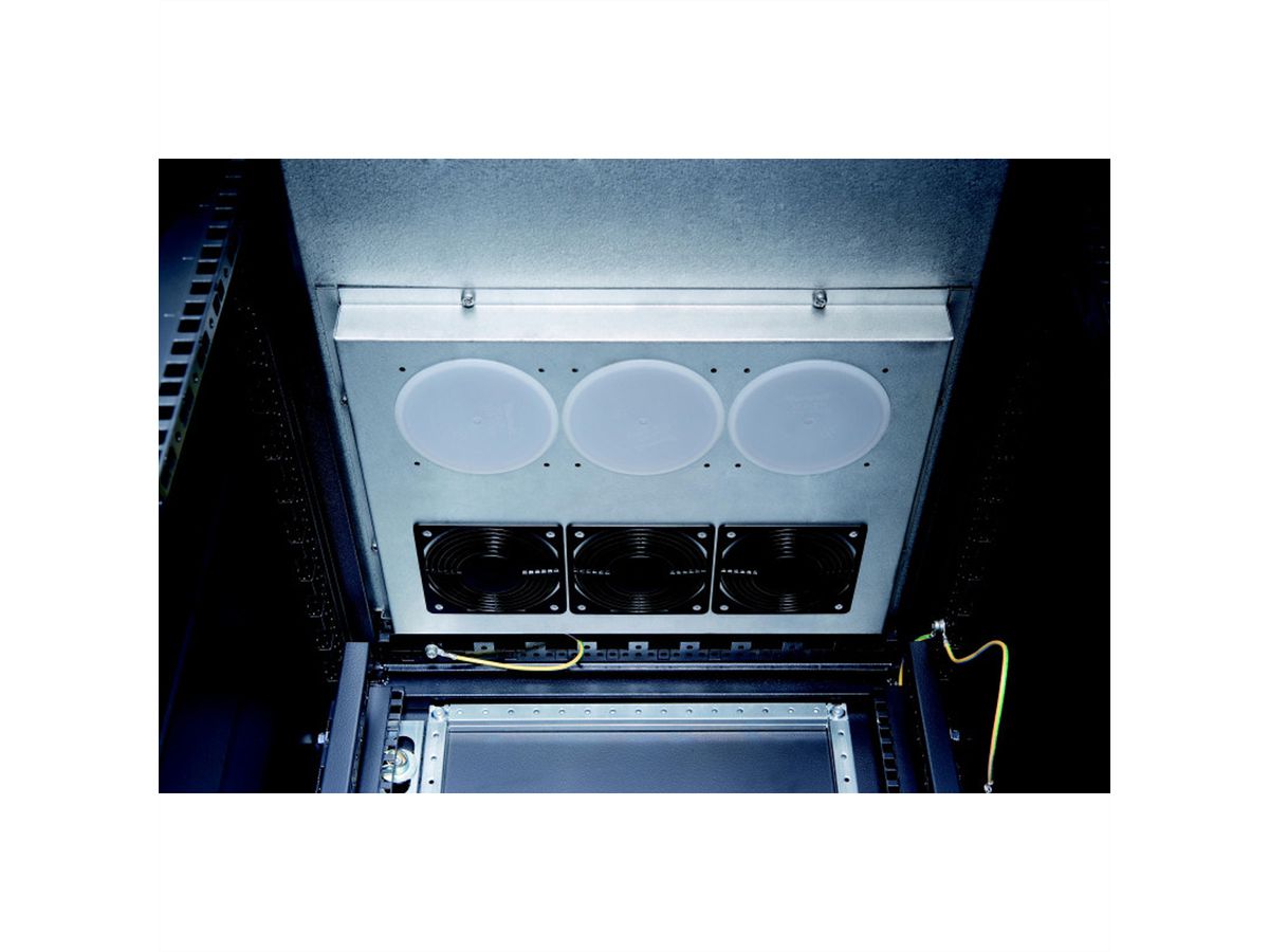 SCHROFF Varistar Raised Top Cover, EMC, With Fans, 600W 1000D - SECOMP ...