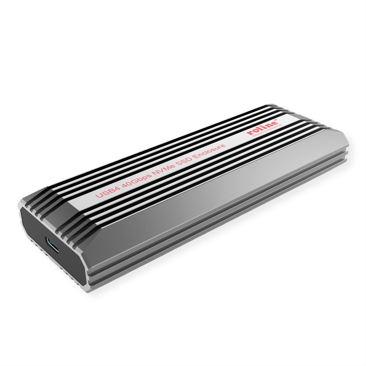 ROLINE USB4 Gen 3x2 NVMe M.2 SSD Enclosure - SECOMP Nederland GmbH